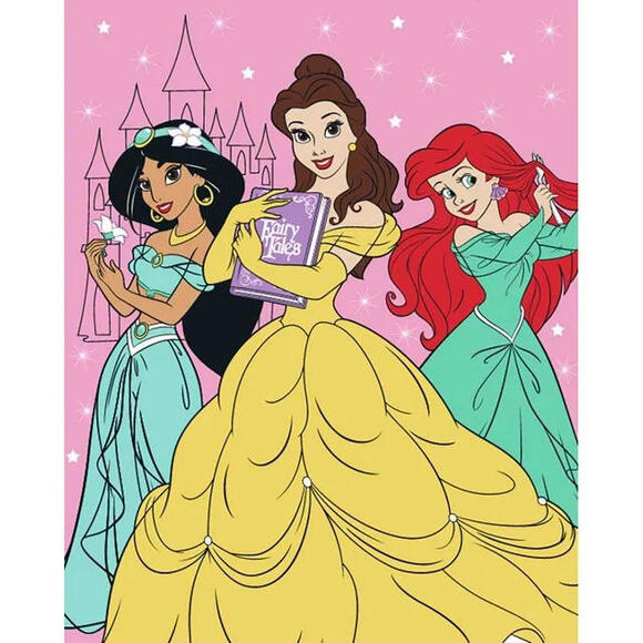 Disney | Bedding | Disney Princess Baby Raschel Blanket Jasmine Belle ...